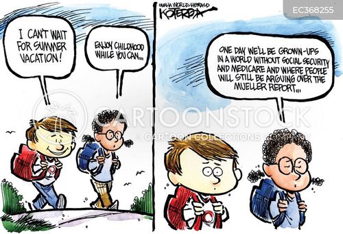 Growing Up Cartoons and Comics - funny pictures from CartoonStock