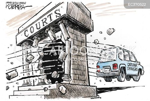 Traffic Court Cartoons and Comics - funny pictures from CartoonStock