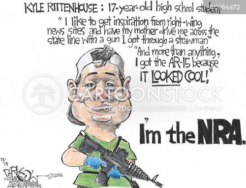 Kenosha Shootings Cartoons and Comics - funny pictures from CartoonStock