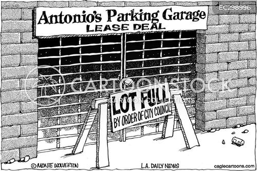 Parking Management Cartoons and Comics - funny pictures from CartoonStock