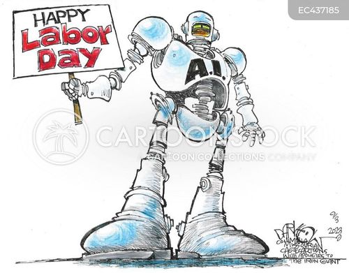 Labor Replacement Cartoons and Comics - funny pictures from CartoonStock