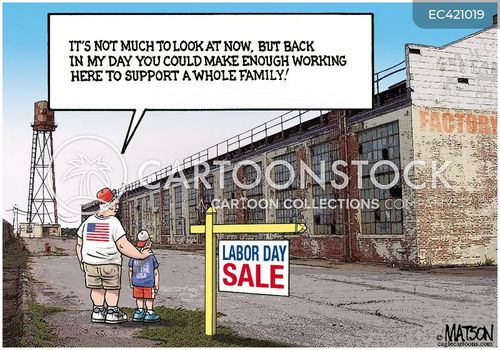 Labor Day Memories Cartoons and Comics - funny pictures from CartoonStock