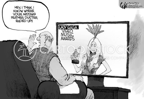 Avant-garde Fashion Cartoons and Comics - funny pictures from CartoonStock