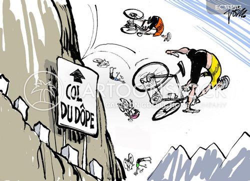 Competitive Cycling Cartoons and Comics - funny pictures from CartoonStock
