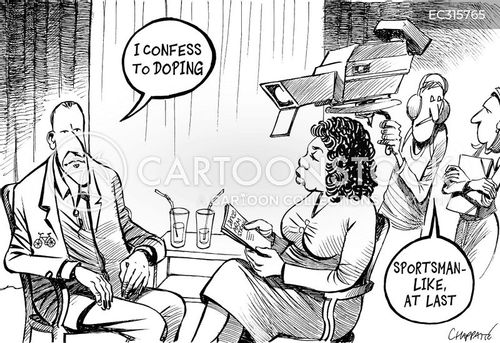 Drug Scandal Cartoons and Comics - funny pictures from CartoonStock