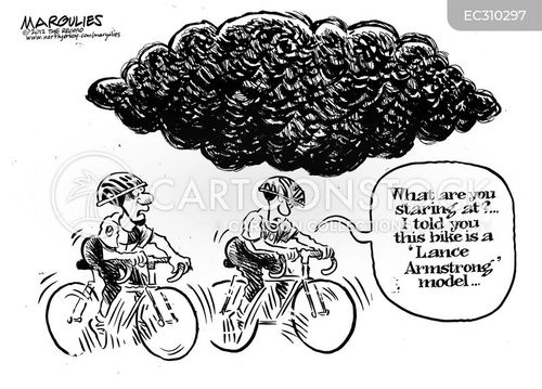 Sports Doping Cartoons and Comics - funny pictures from CartoonStock