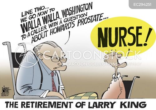 Larry King Cartoons and Comics - funny pictures from CartoonStock