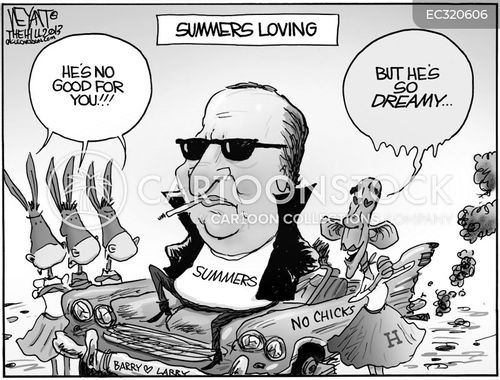 Larry Summers Cartoons and Comics - funny pictures from CartoonStock