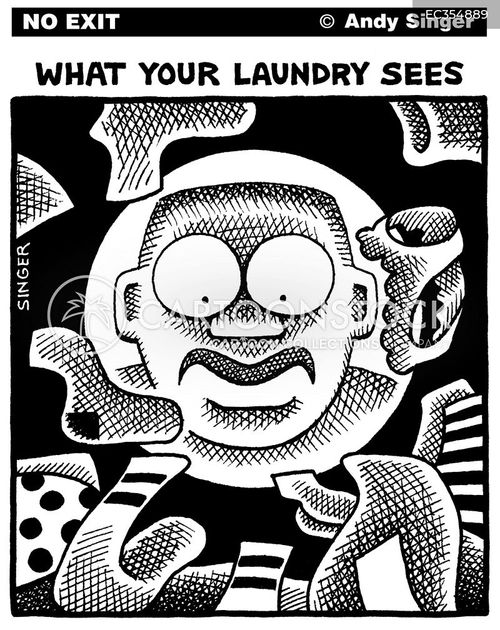 Laundry Cartoons and Comics - funny pictures from CartoonStock
