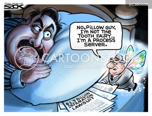 Mypillow Cartoons and Comics - funny pictures from CartoonStock