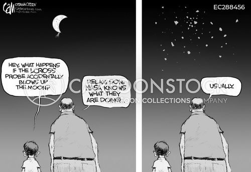 Lunar Landscape Comic Book