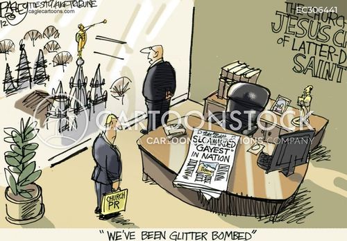 Mormon Temples Cartoons and Comics - funny pictures from CartoonStock