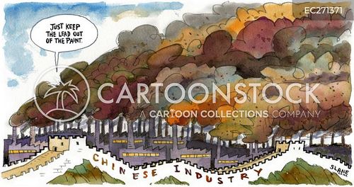 Pollution Index Cartoons and Comics - funny pictures from CartoonStock