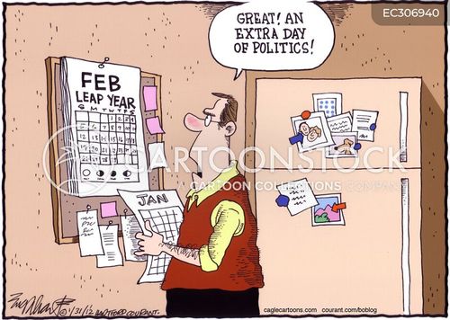 Leap Year Cartoons and Comics - funny pictures from CartoonStock