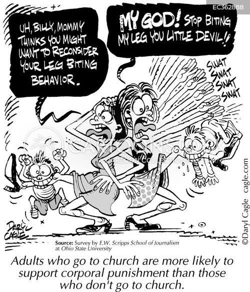Church Discipline Cartoons and Comics - funny pictures from CartoonStock