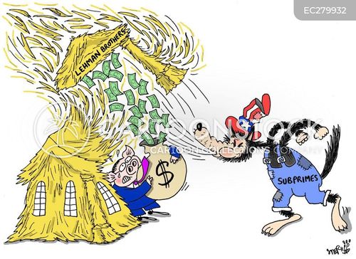 Lehman Brothers Collapse Cartoons and Comics - funny pictures from ...