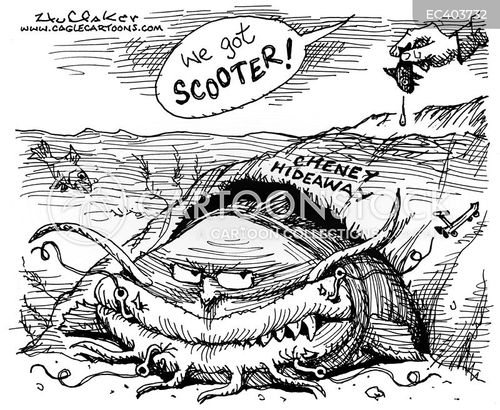 Scooter Libby Cartoons and Comics - funny pictures from CartoonStock