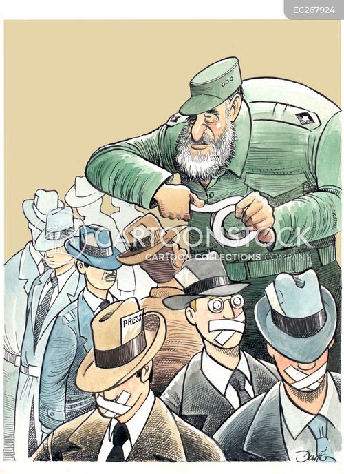 Media Blackout Cartoons and Comics - funny pictures from CartoonStock