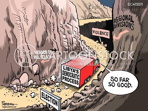 Gaddafi Era Cartoons and Comics - funny pictures from CartoonStock