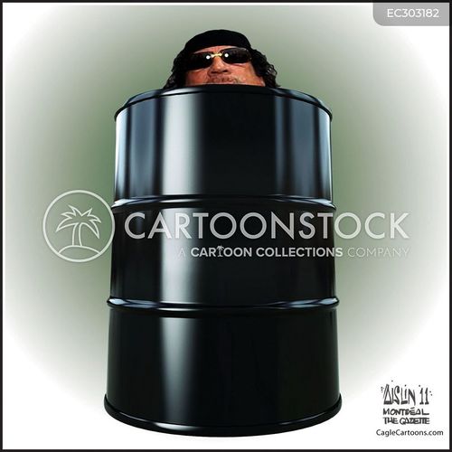Gaddafi Cartoons and Comics - funny pictures from CartoonStock