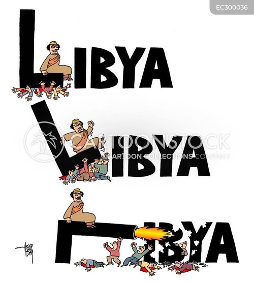 Libya Conflict Cartoons and Comics - funny pictures from CartoonStock
