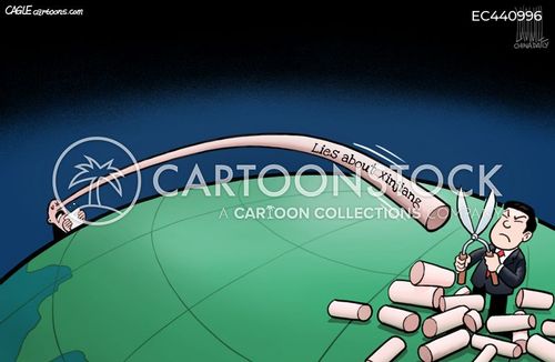 Never Ending Lies Cartoons and Comics - funny pictures from CartoonStock