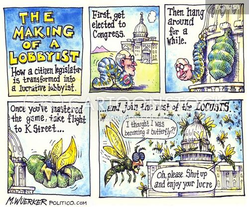 Lobbyism Cartoons and Comics - funny pictures from CartoonStock
