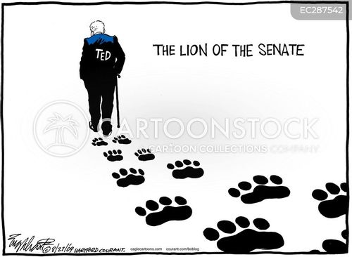 Senator Ted Kennedy Cartoons and Comics - funny pictures from CartoonStock