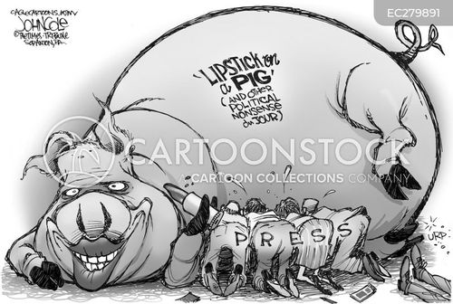 Campaign Press Cartoons and Comics - funny pictures from CartoonStock