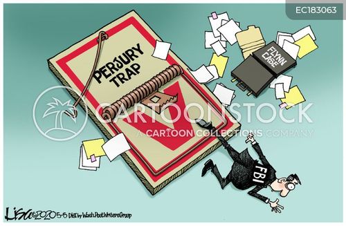 Perjury Case Cartoons and Comics - funny pictures from CartoonStock