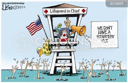 Head Lifeguards Cartoons and Comics - funny pictures from CartoonStock