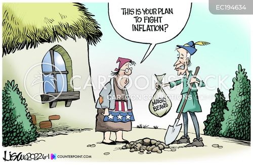 Taming Inflation Cartoons and Comics - funny pictures from CartoonStock