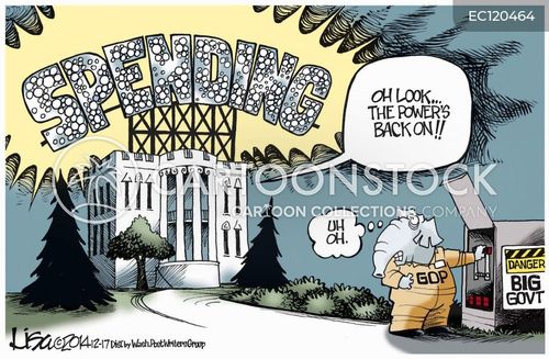 Spending Bills Cartoons and Comics - funny pictures from CartoonStock