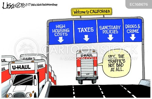 California Residents Cartoons and Comics - funny pictures from CartoonStock