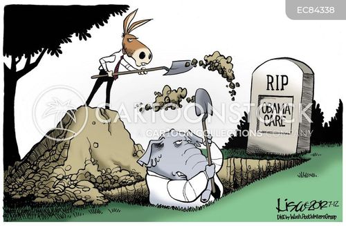 Coverage Mandate Cartoons and Comics - funny pictures from CartoonStock