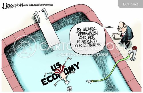 Economy Section Cartoons and Comics - funny pictures from CartoonStock