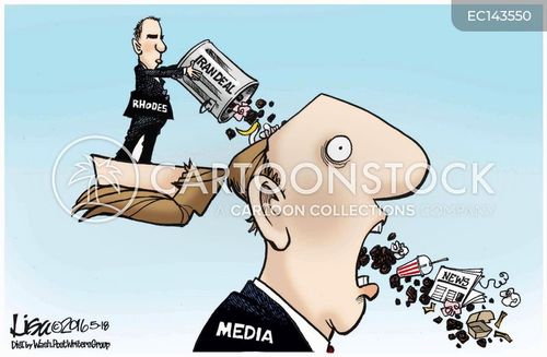 Editorial Bias Cartoons and Comics - funny pictures from CartoonStock