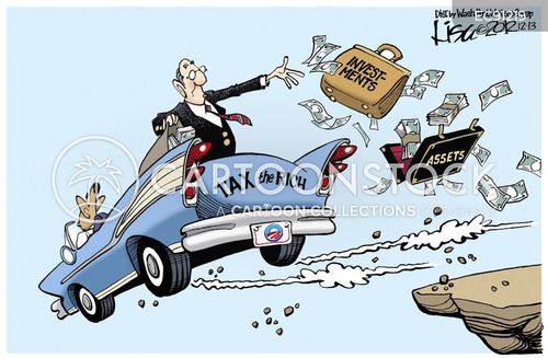 Fiscal Wealth Cartoons and Comics - funny pictures from CartoonStock