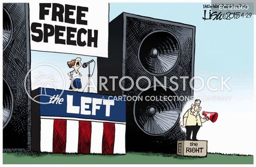 Left Vs. Right Cartoons and Comics - funny pictures from CartoonStock