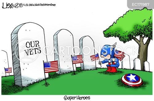 Tribute Flags Cartoons and Comics - funny pictures from CartoonStock