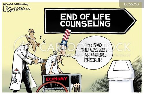 End-of-life Visit Cartoons and Comics - funny pictures from CartoonStock