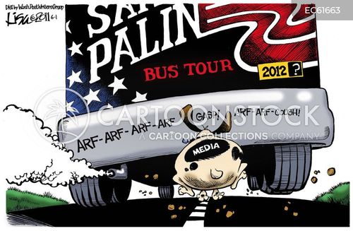 Nationwide Bus Tour Cartoons and Comics - funny pictures from CartoonStock