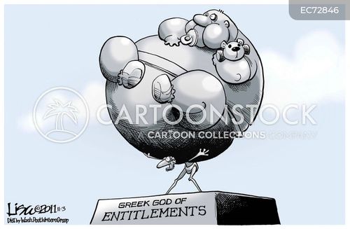 Air Of Entitlement Cartoons and Comics - funny pictures from CartoonStock