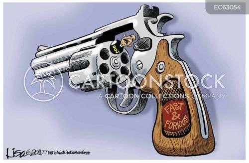 Walking Guns Cartoons and Comics - funny pictures from CartoonStock