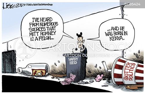 Senator Reid Cartoons and Comics - funny pictures from CartoonStock