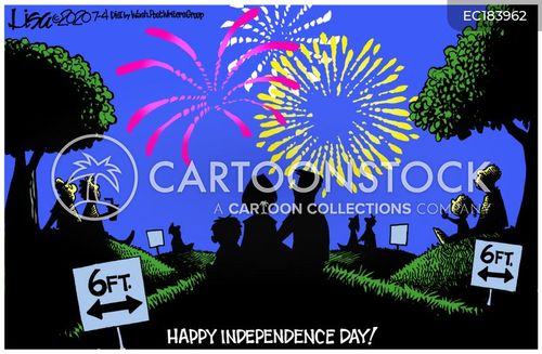 Independence Fever Cartoons and Comics - funny pictures from CartoonStock