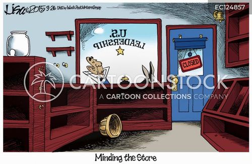 Empty Shelf Cartoons and Comics - funny pictures from CartoonStock