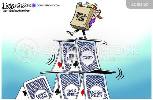 Inflation Tax Cartoons and Comics - funny pictures from CartoonStock