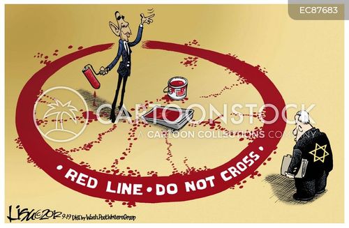 Red Line Circle Cartoons and Comics - funny pictures from CartoonStock