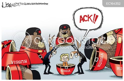 Pro-rusia Cartoons and Comics - funny pictures from CartoonStock